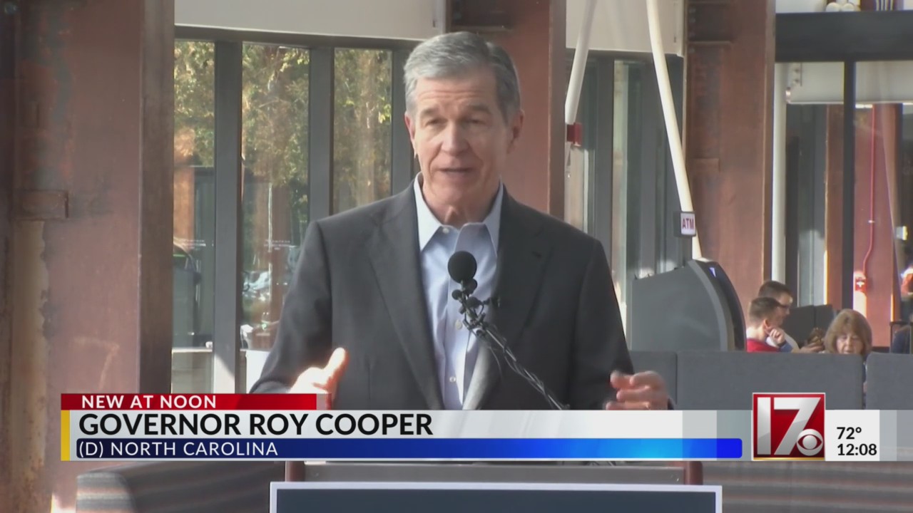 Gov. Cooper hops on NC train to highlight rail service ahead of ...
