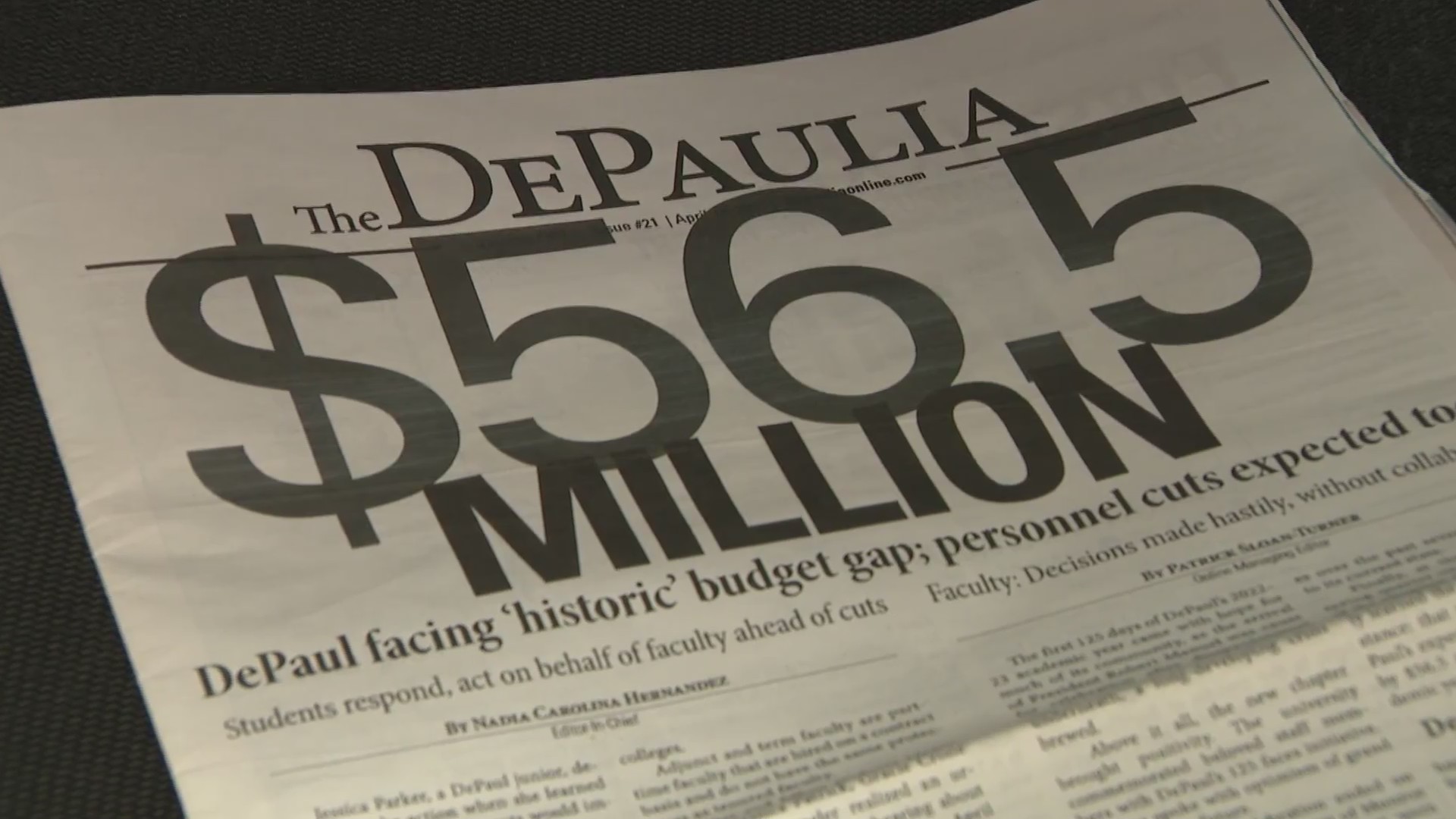 DePaul student journalists say university employees got rid of papers ...