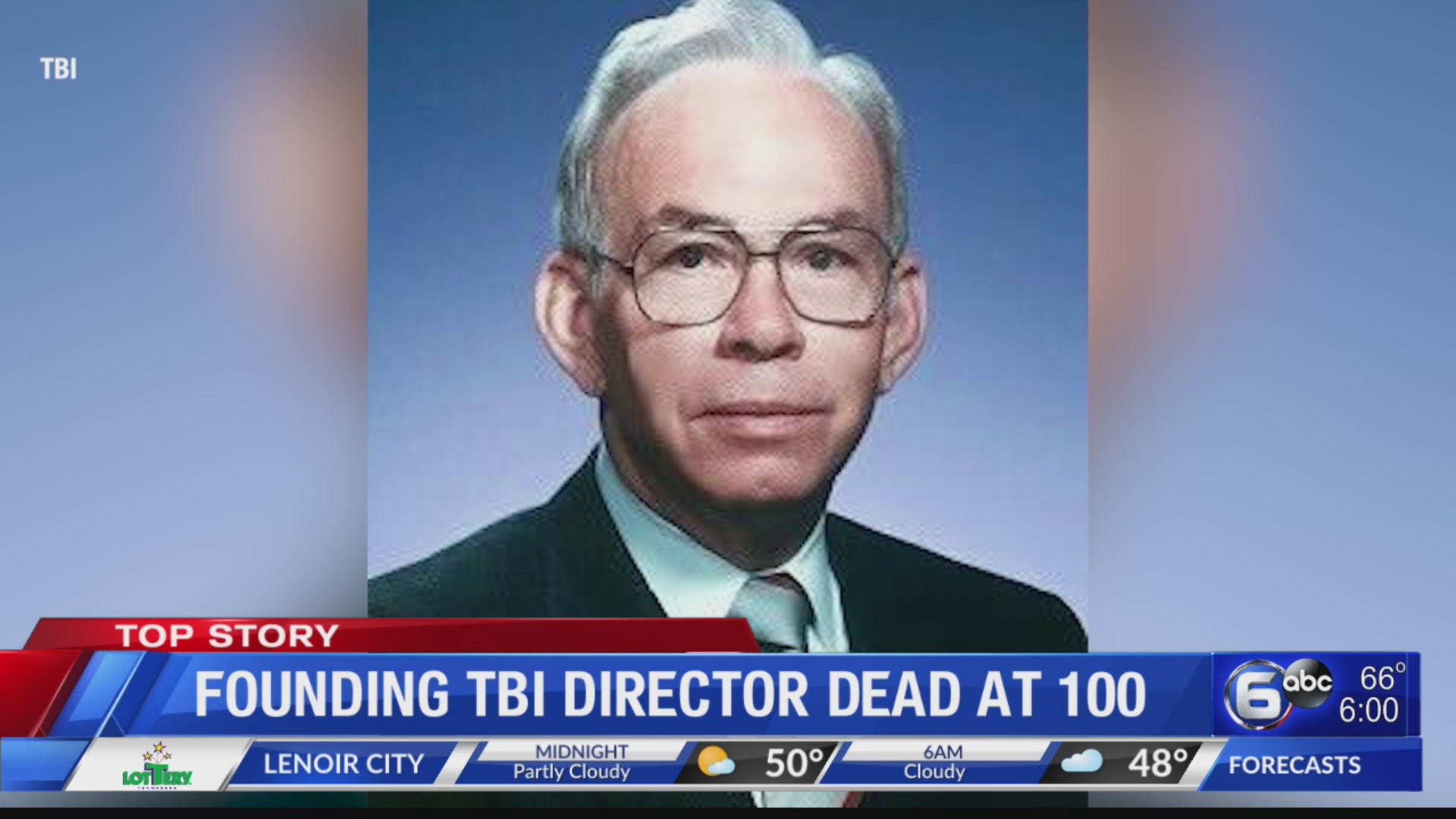 Founding Tbi Director Dead At 100 Wate 6 On Your Side