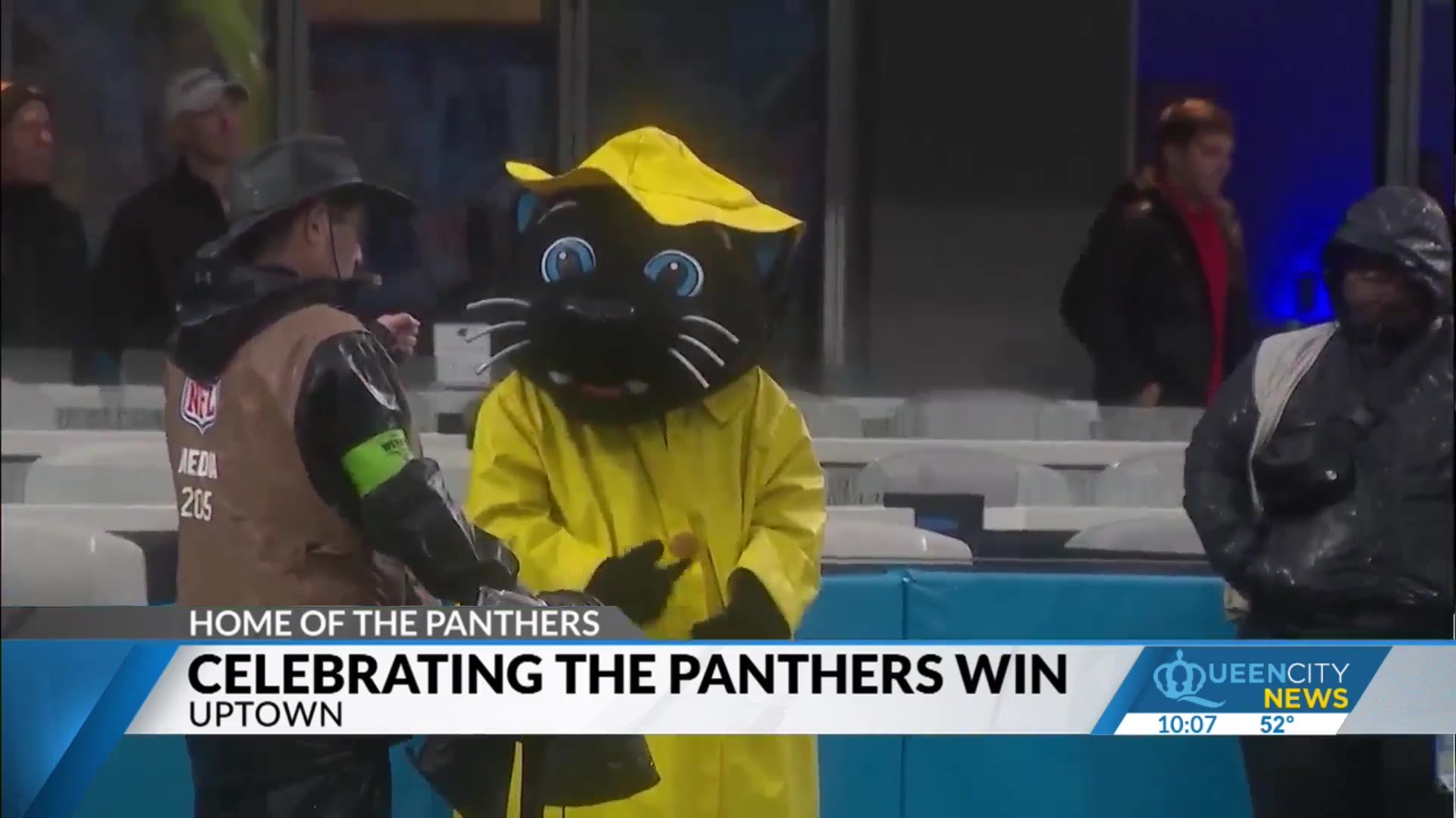Fans brave rainy weather to see Panthers’ second win – CBS17.com