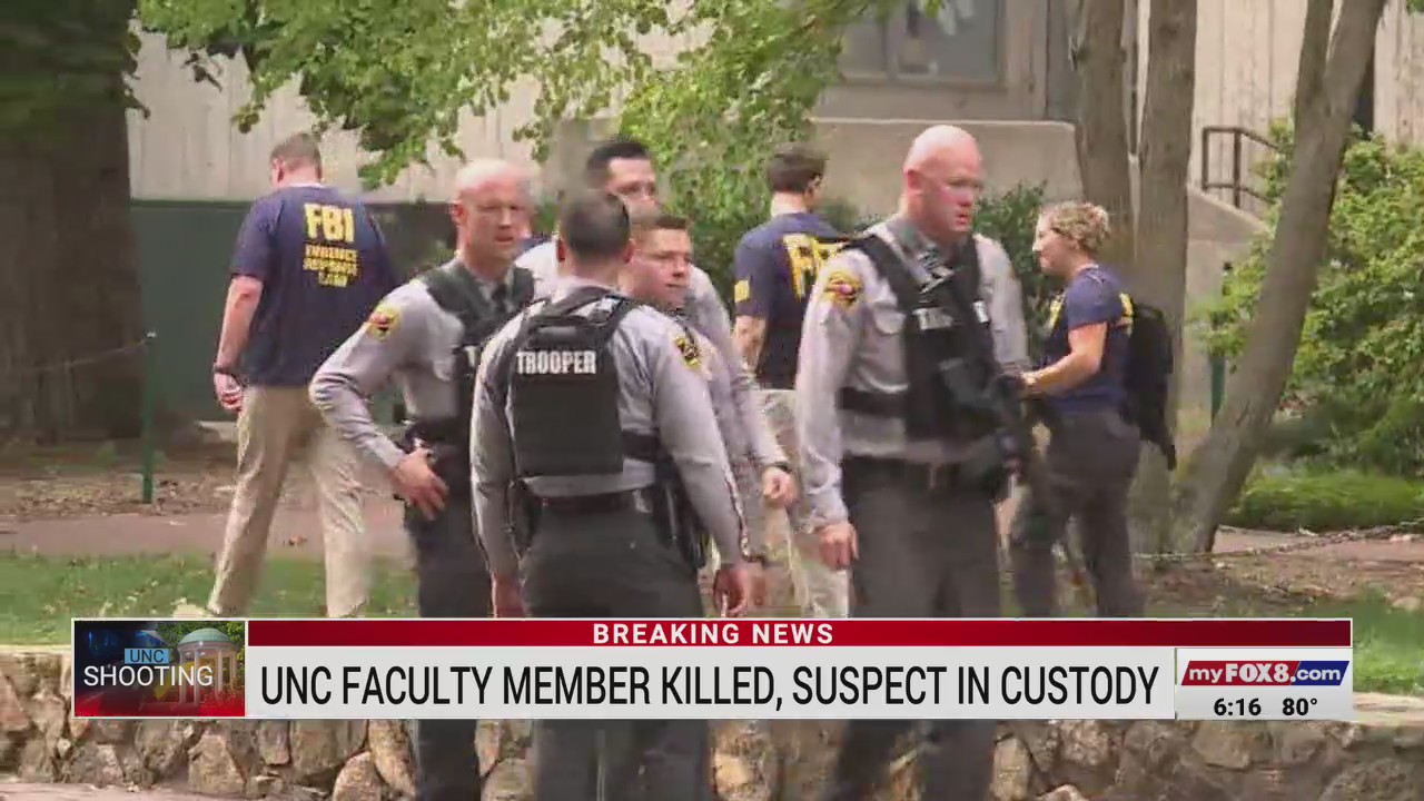 UNC-Chapel Hill faculty member killed, suspect in custody – FOX8 WGHP