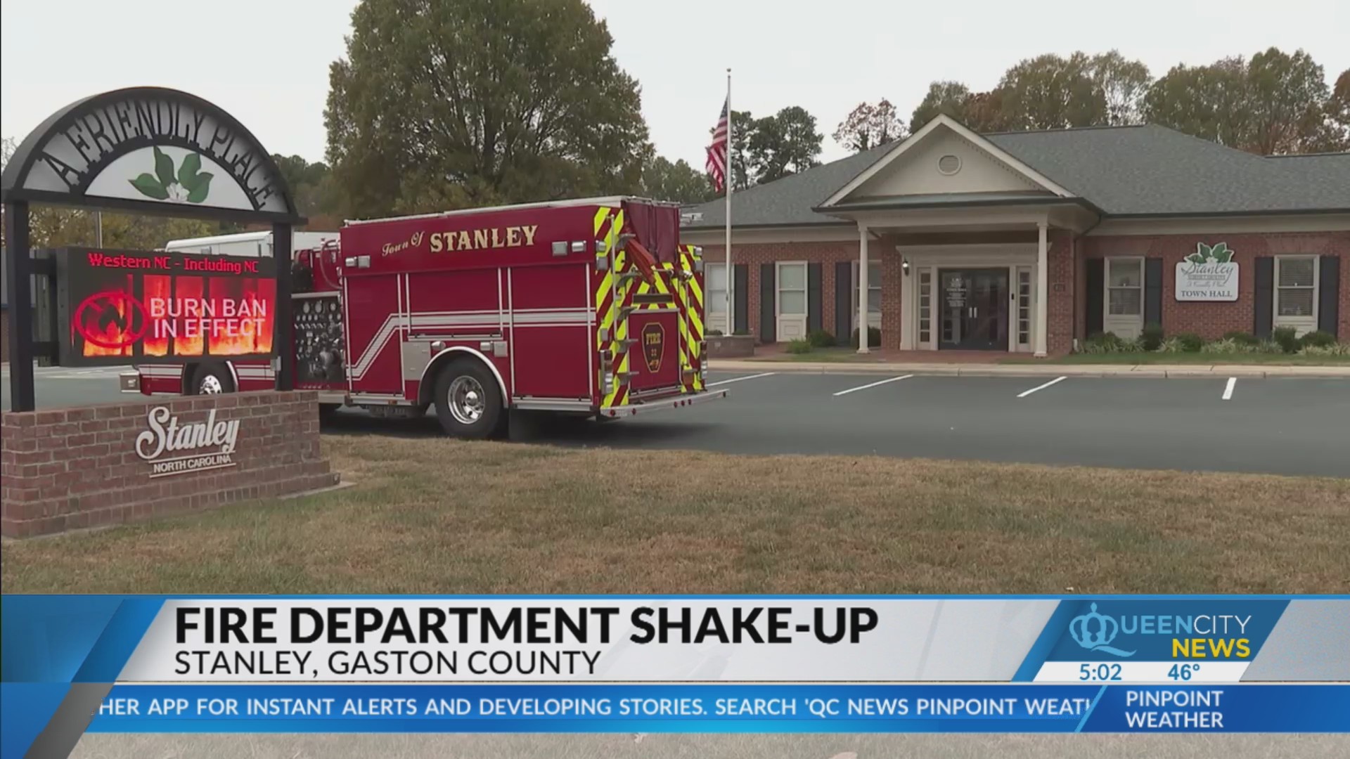 Dozens of Stanley firefighters leave dept amid shakeup – Queen City News