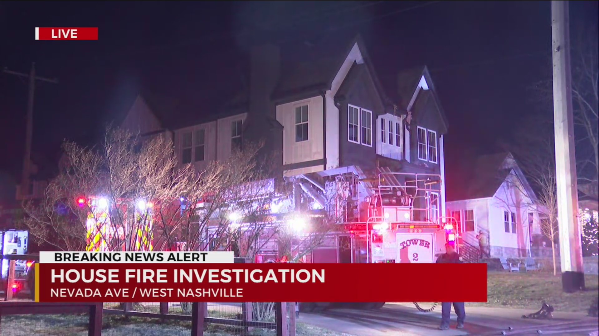 Firefighter injured in West Nashville house fire – WKRN News 2