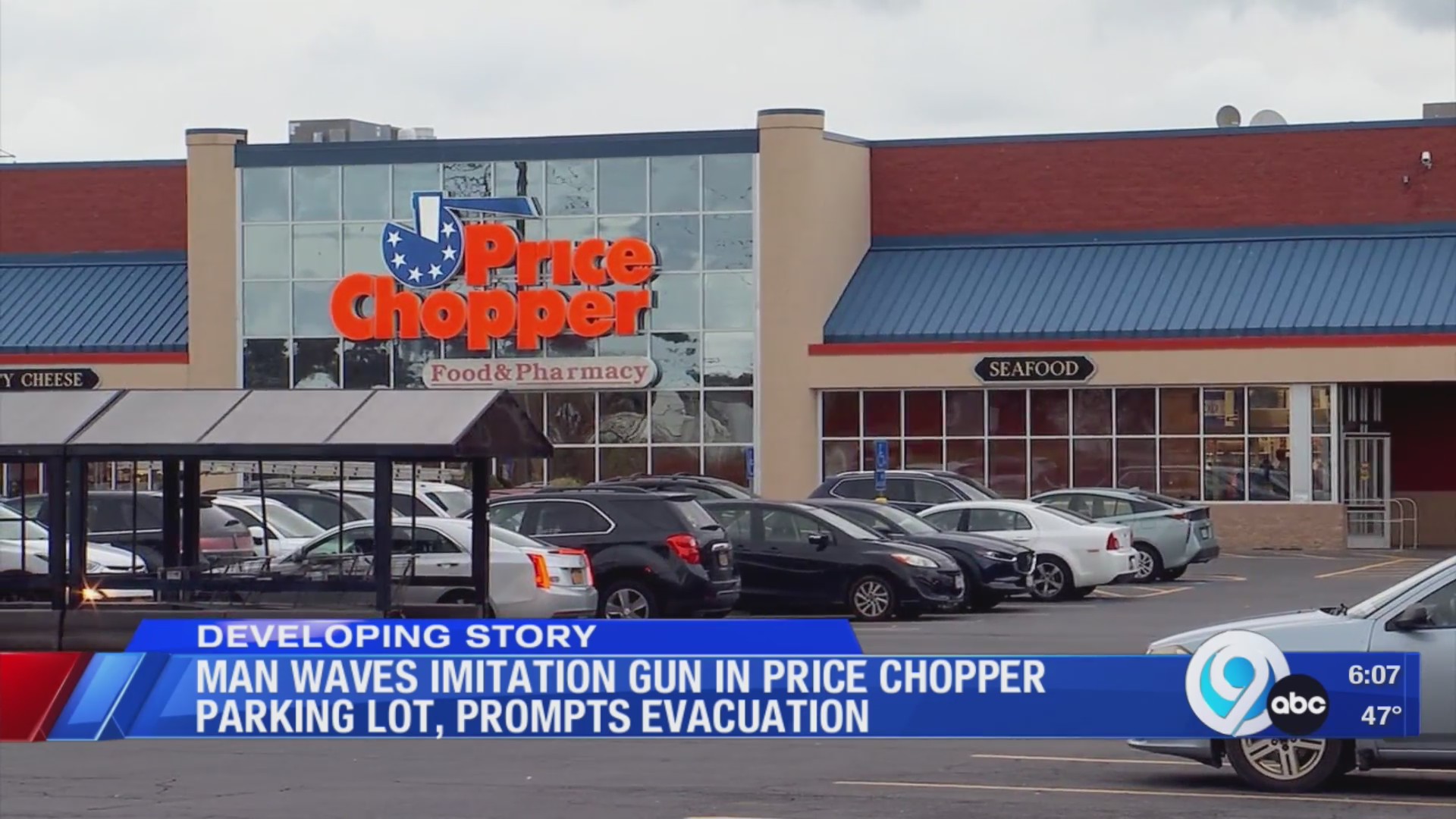 Man at Erie Boulevard East Price Chopper waves gun, makes threats – WSYR