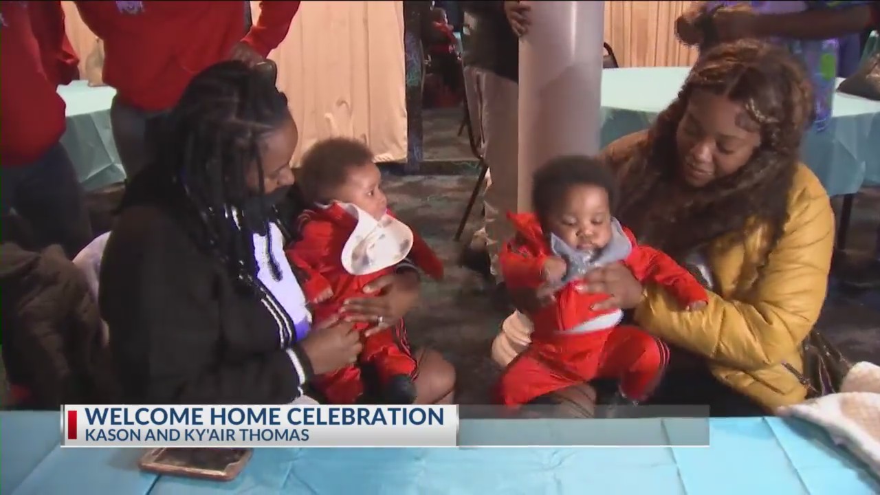 Celebration held for return of Kyair, Kason Thomas – NBC4 WCMH-TV