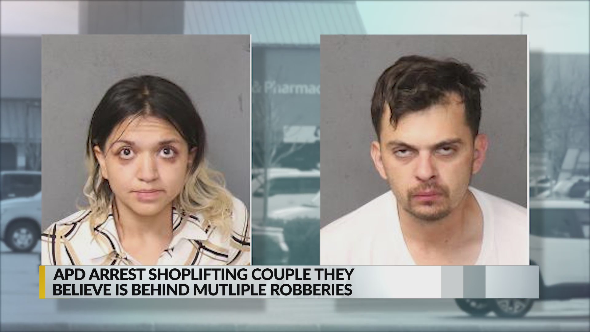 Shoplifting couple arrested – KRQE NEWS 13 – Breaking News, Albuquerque ...