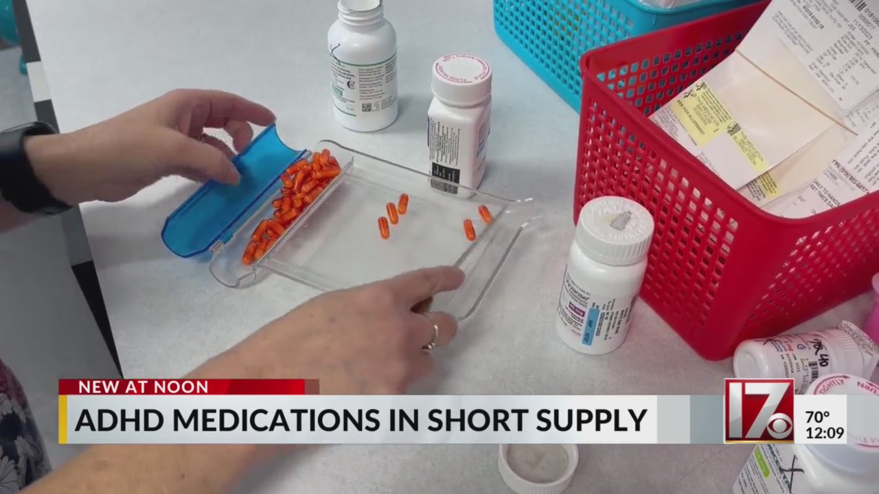 ADHD medication in short supply – CBS17.com