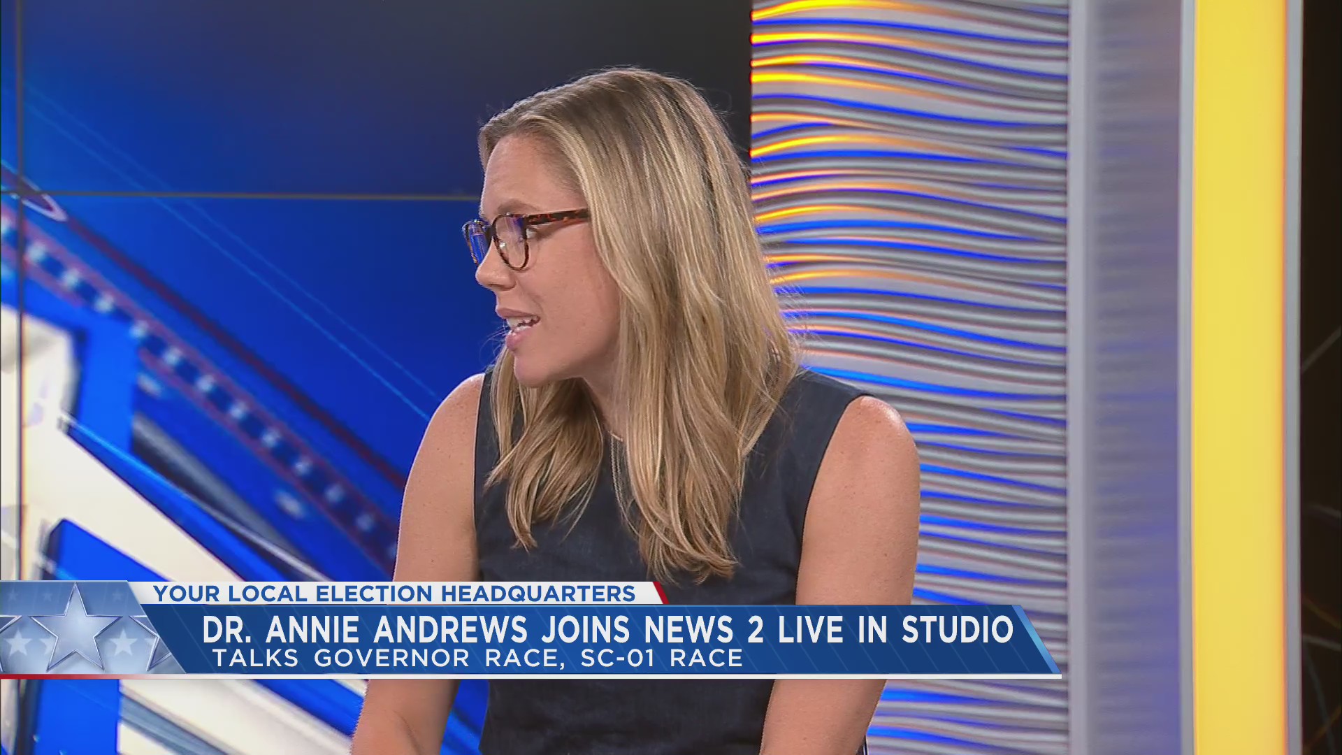 Dr. Annie Andrews speaks on SC01 race – WCBD News 2