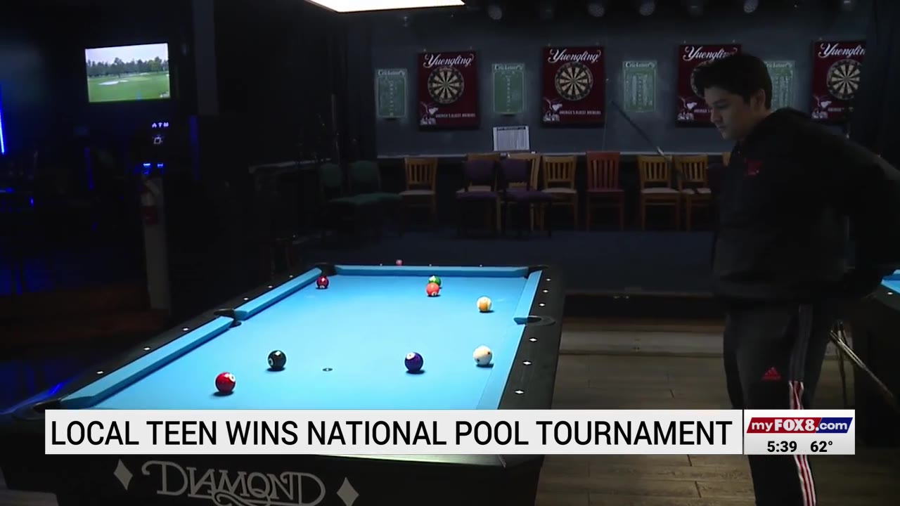Triad teen wins national pool tournament – FOX8 WGHP