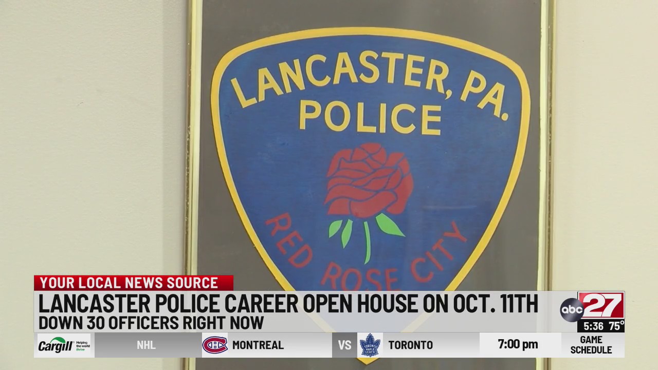 Lancaster City Police career open house – ABC27