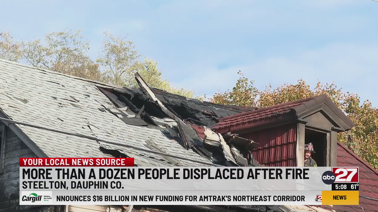 More than a dozen people displaced after weekend Steelton fire ...