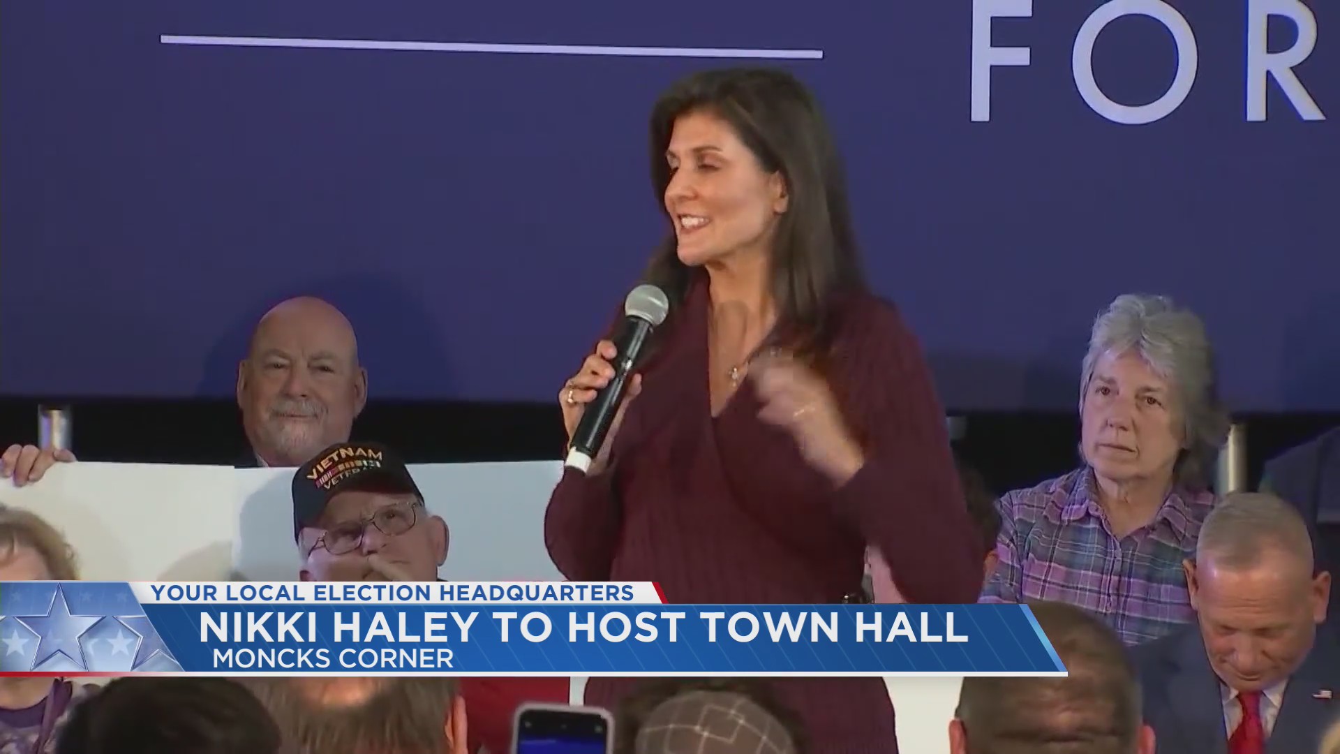 Presidential candidate Nikki Haley to host town hall in Moncks Corner ...