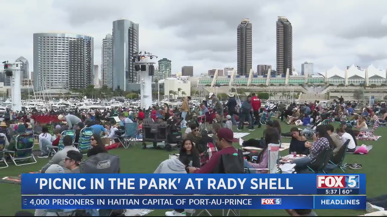 ‘Picnic in the Park’ held at Rady Shell – FOX 5 San Diego & KUSI News