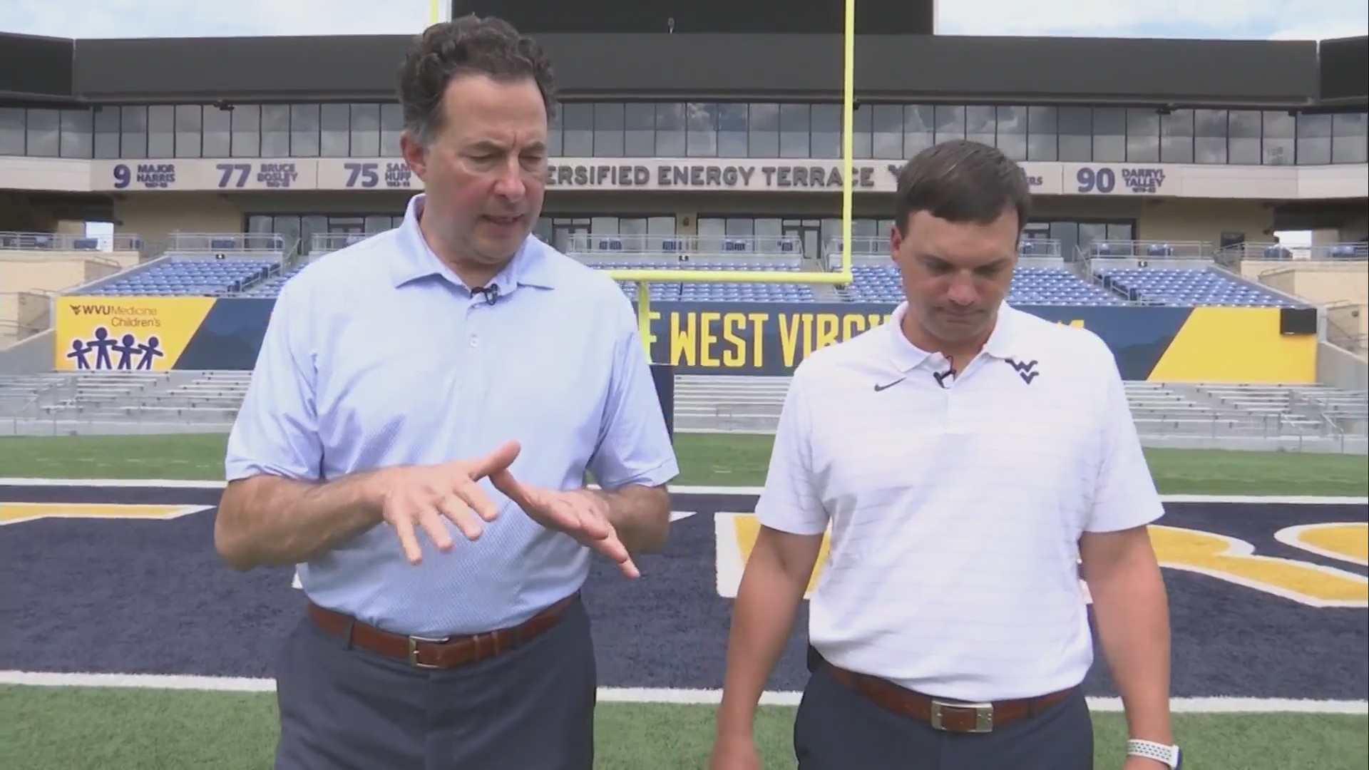 Mountaineer Game Day: Preseason Special – Walk and Talk with Neal Brown ...