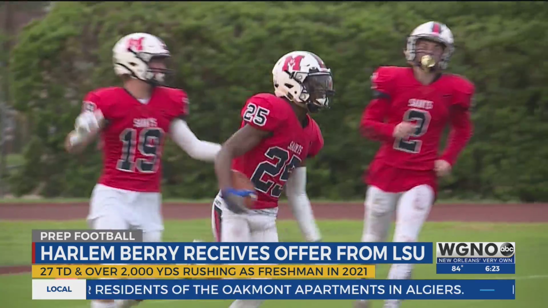 FNF: Harlem Berry receives offer from LSU – WGNO