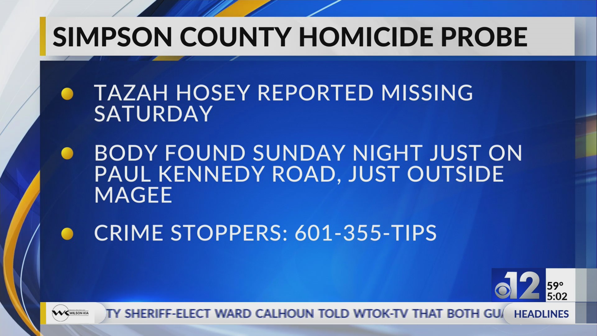 Missing woman found dead in Simpson County on Christmas Eve – WJTV