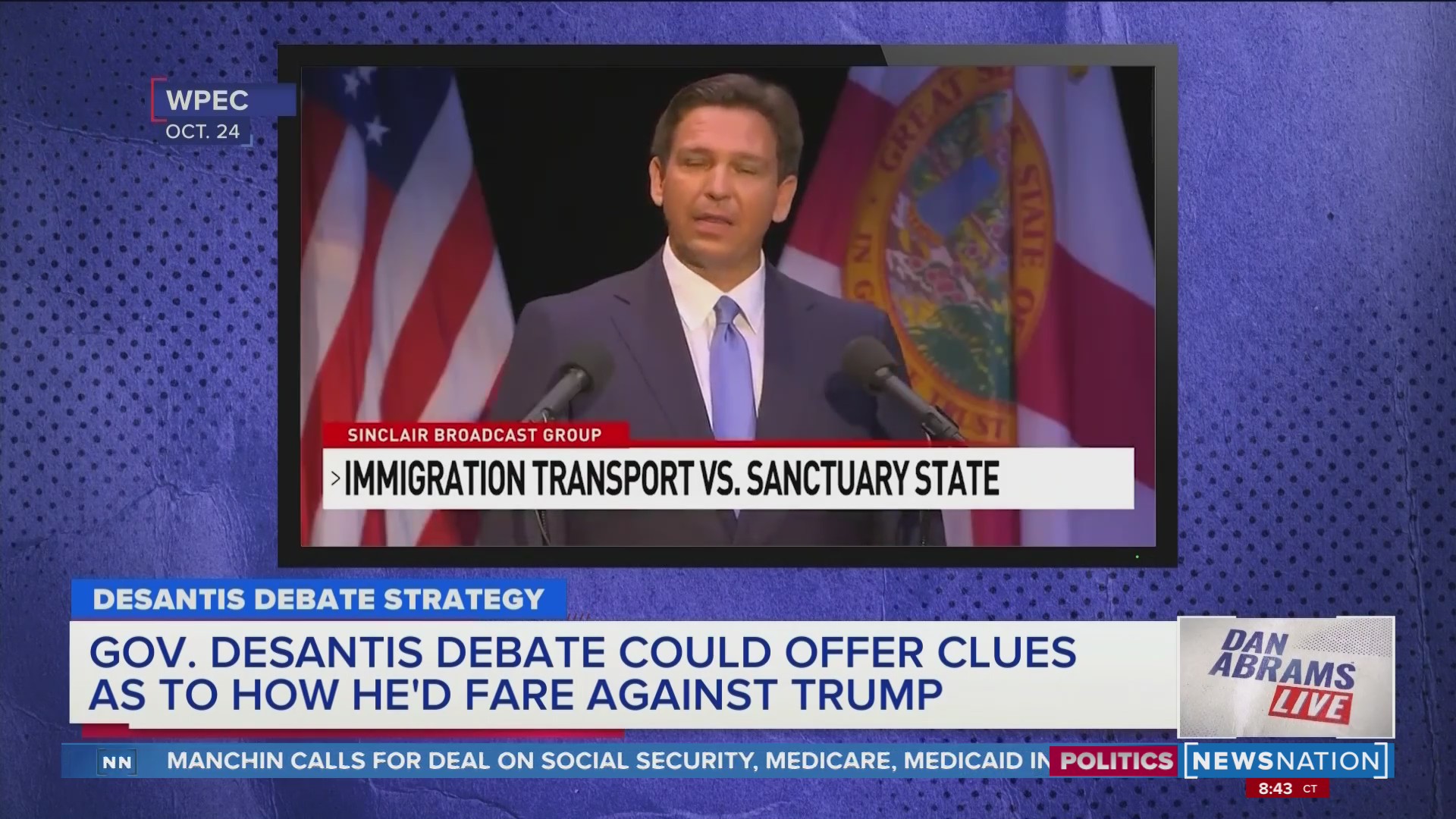 Gov. DeSantis debate could offer clues | Dan Abrams Live – NewsNation