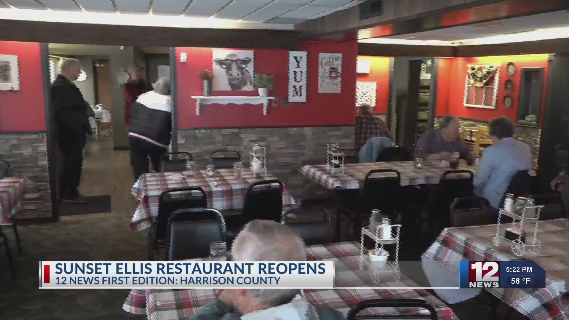 Sunset Ellis Restaurant reopens – WBOY.com