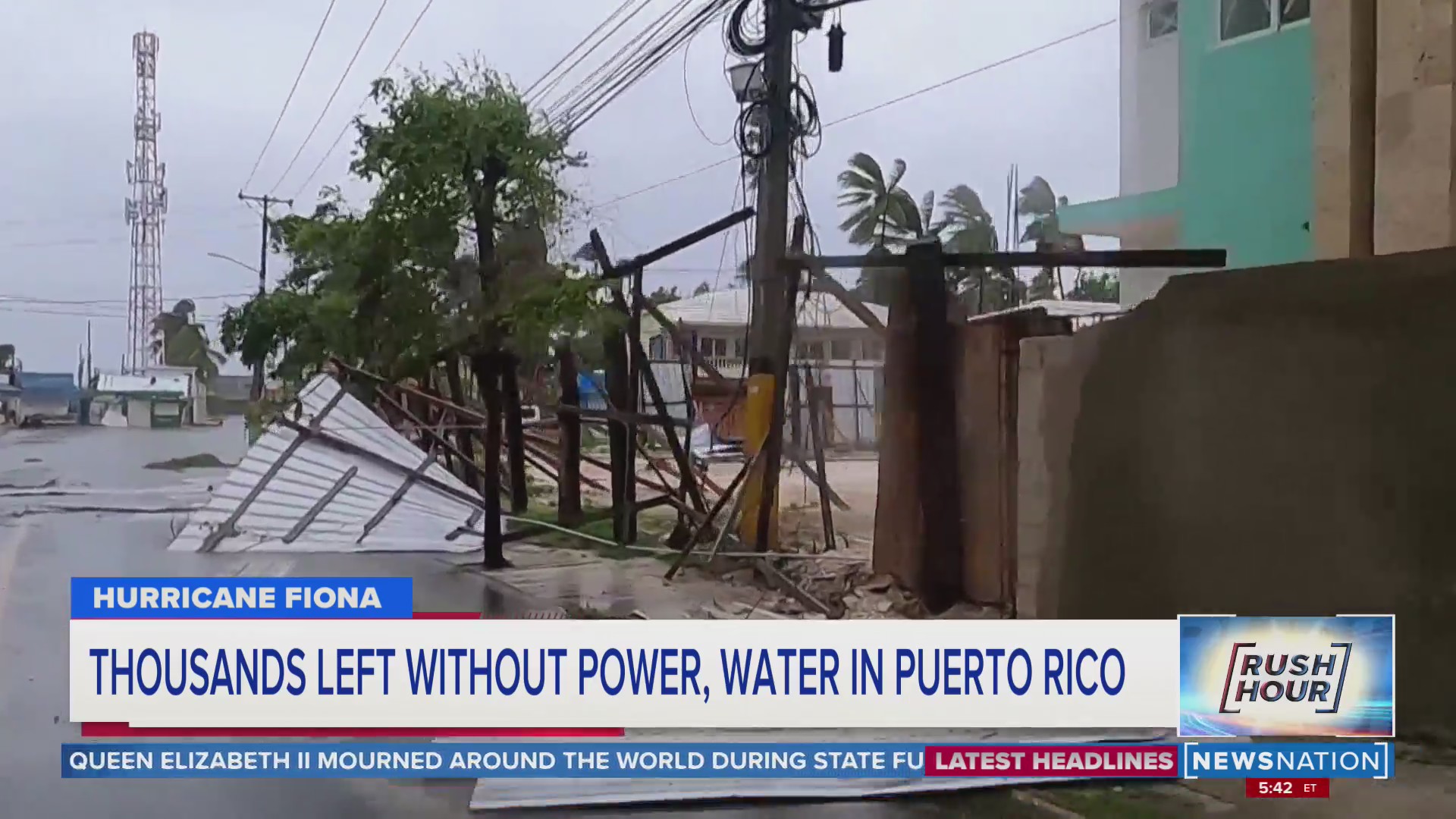 Thousands left without power, water in Puerto Rico | Rush Hour – NewsNation