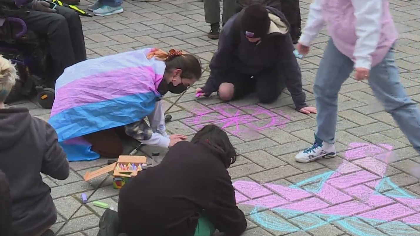 Trans Visibility march takes Portland streets amid rise of anti-trans ...