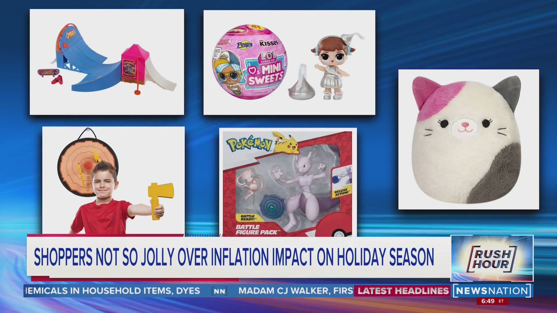 Shoppers not so jolly over inflation impact on holiday season | Rush ...