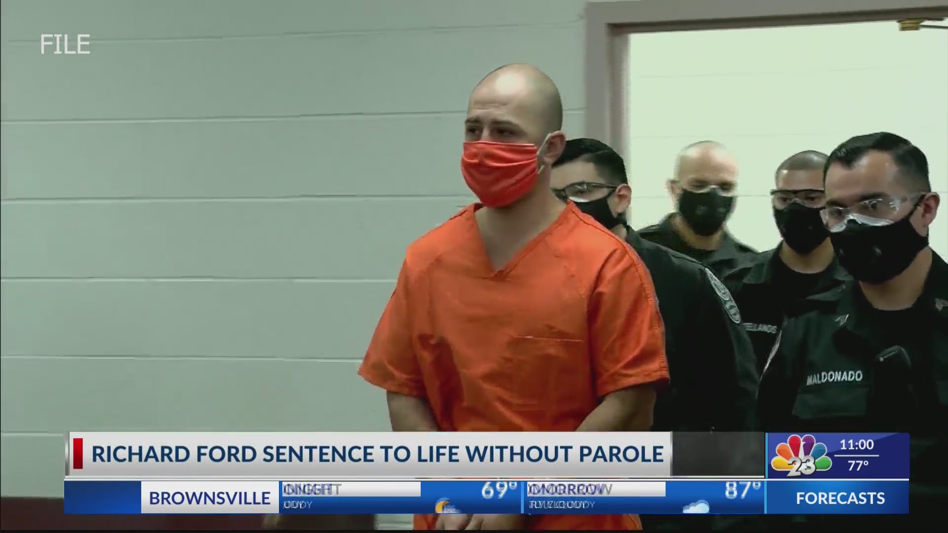 Richard Ford sentenced to life without parole – KVEO-TV