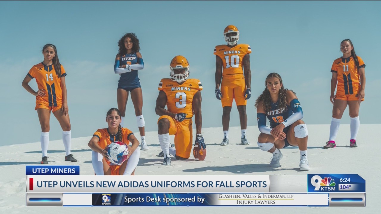 UTEP unveils new Adidas uniforms for 2023-24 season – KTSM 9 News