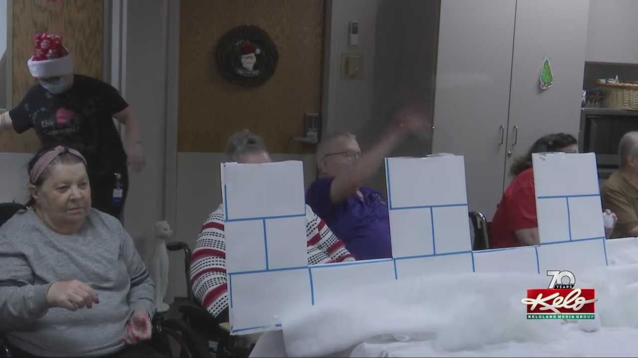 Nursing home brings snowball fight indoors – KELOLAND.com
