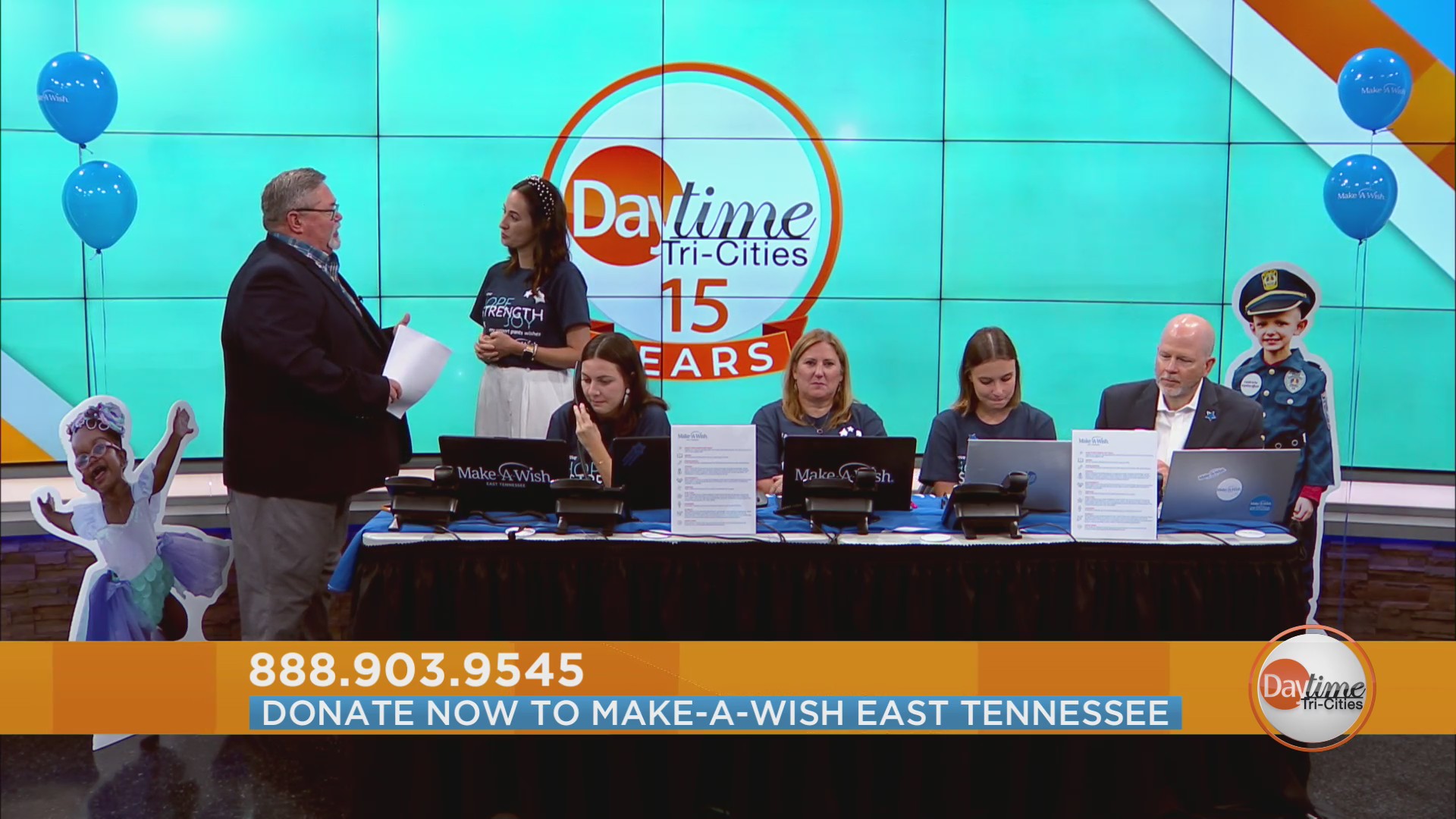 Make-A-Wish East Tennessee Telethon on Daytime TriCities – WJHL | Tri ...