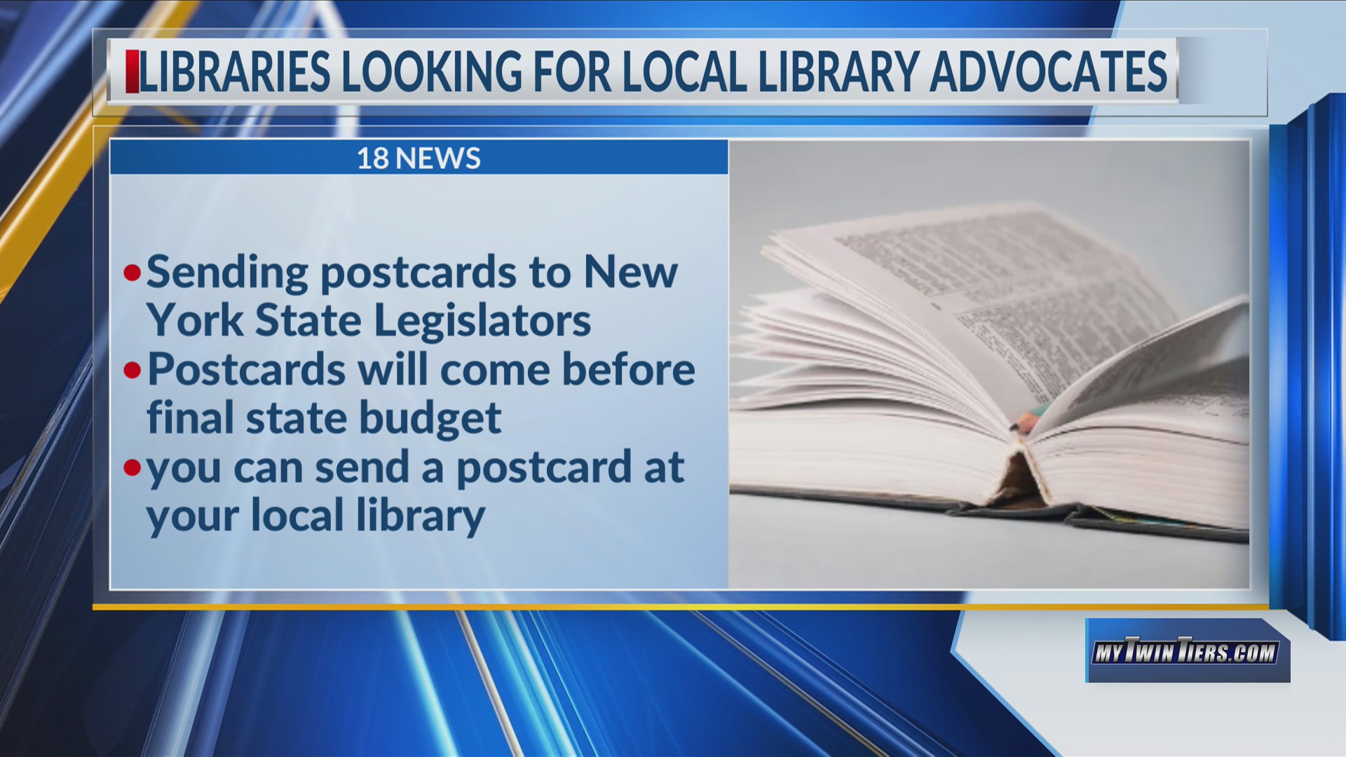 Watkins Glen Public Library asks for help during Library Advocacy ...