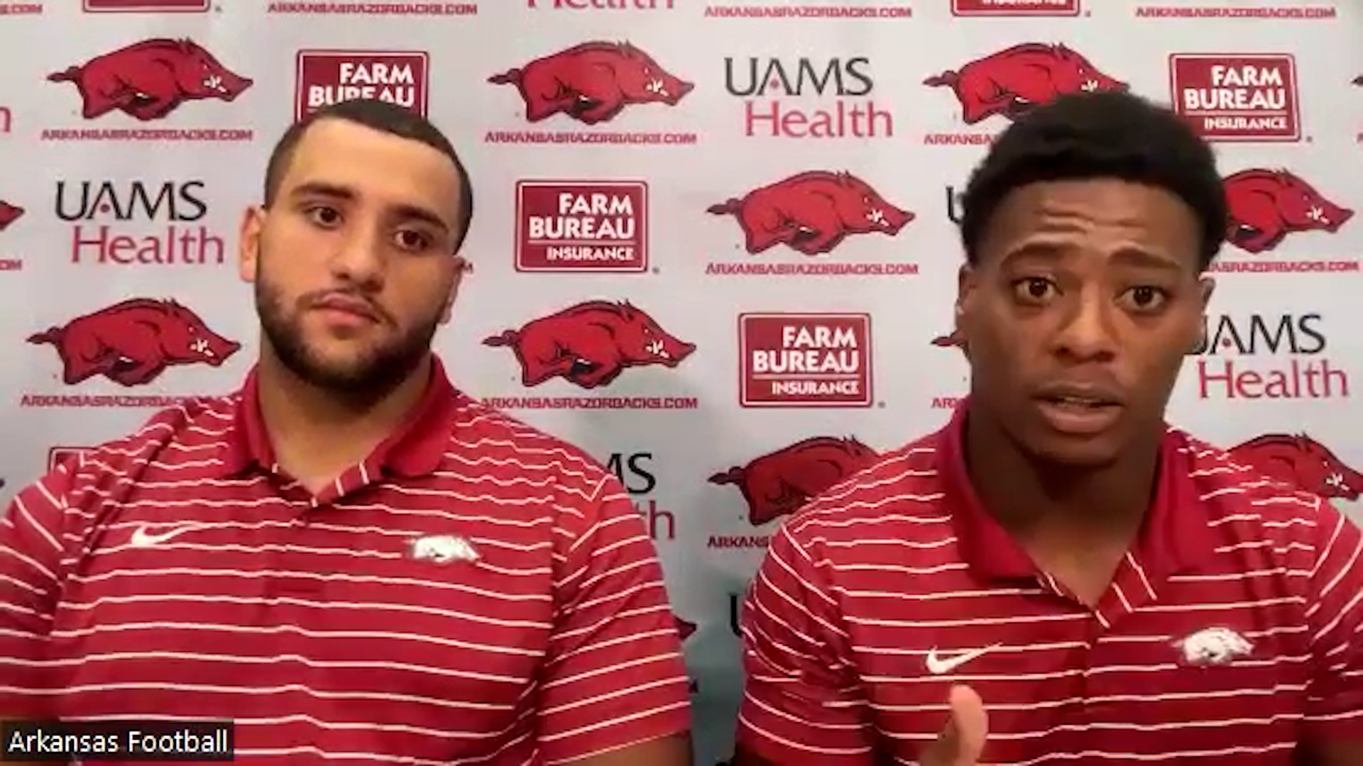 Arkansas’ Chris Paul Jr. and Isaiah Nichols preview Missouri State game ...