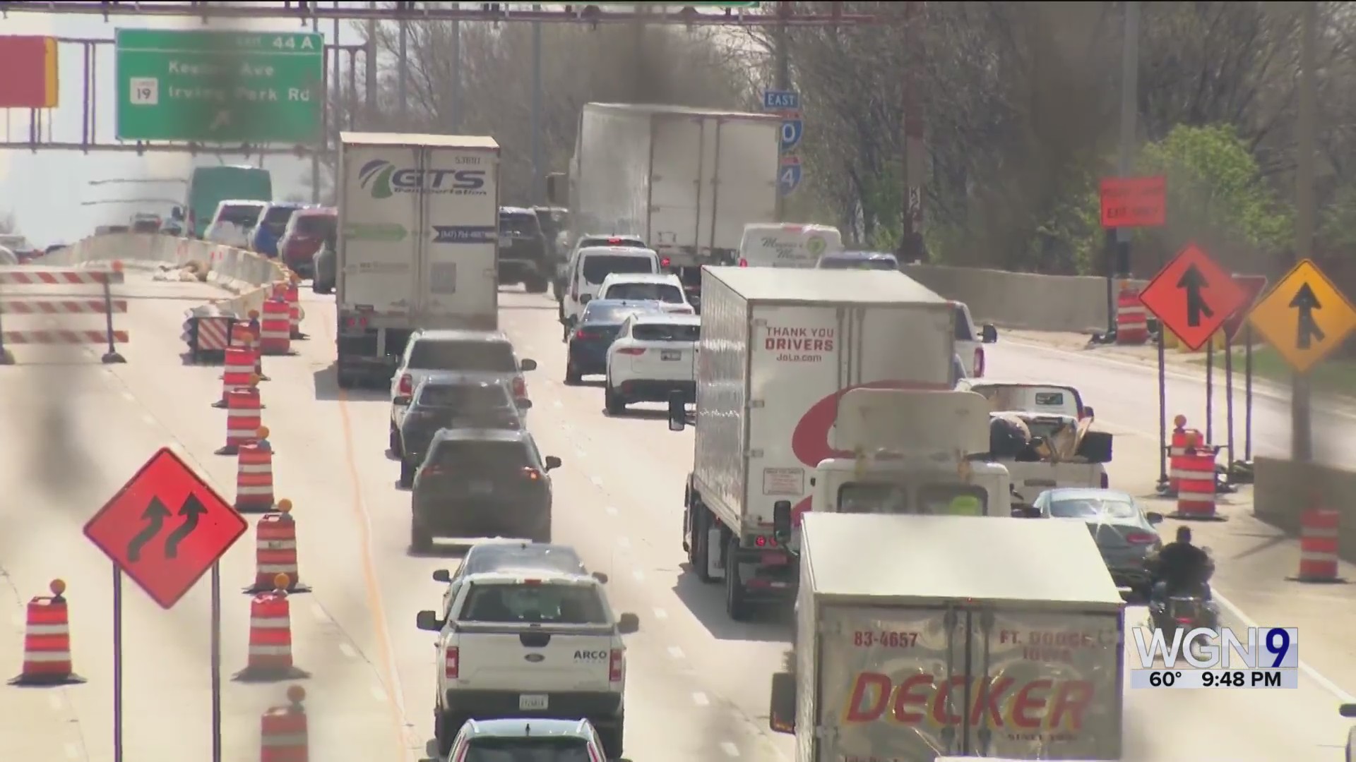 Kennedy Expressway construction: What you should know about adjusting to the delays – WGN-TV
