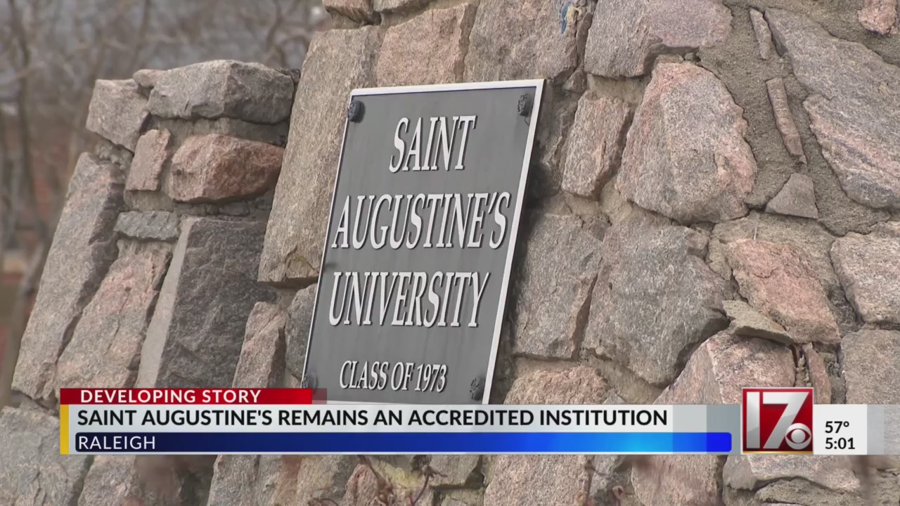 St. Aug’s University remains an accredited institution – CBS17.com