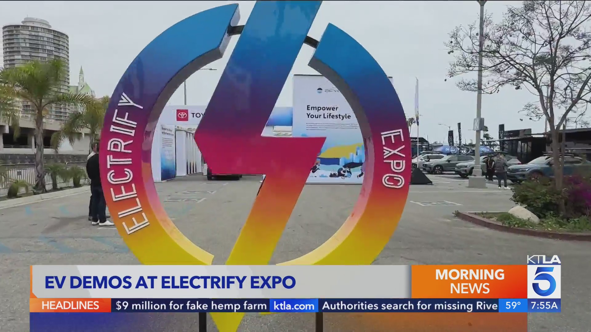 Electric vehicles galore at Electrify Expo! – KTLA