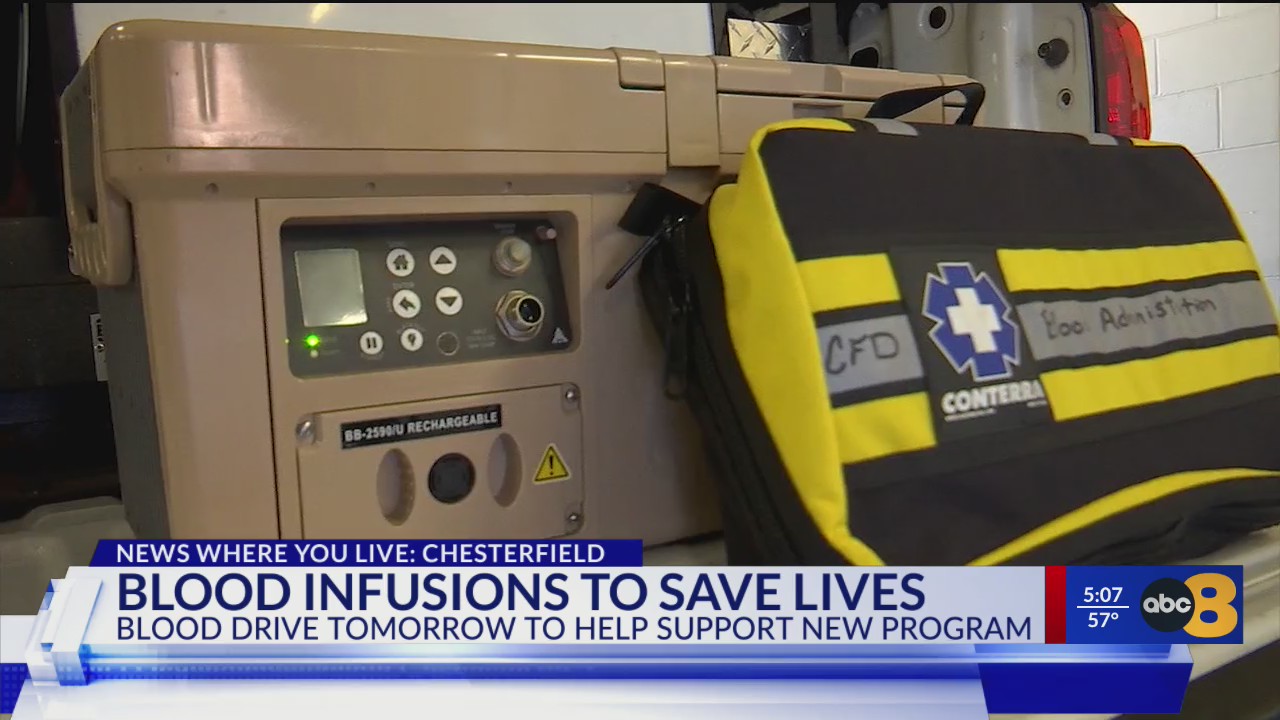Two lives saved with help of new EMS program bringing ‘whole blood’ in ...