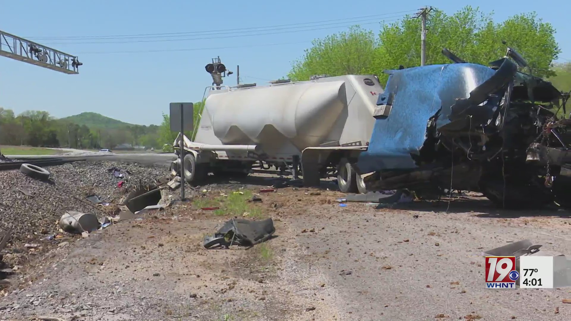 One Dead after Train Crashes with 18-Wheeler | April 11, 2023 | News 19 ...