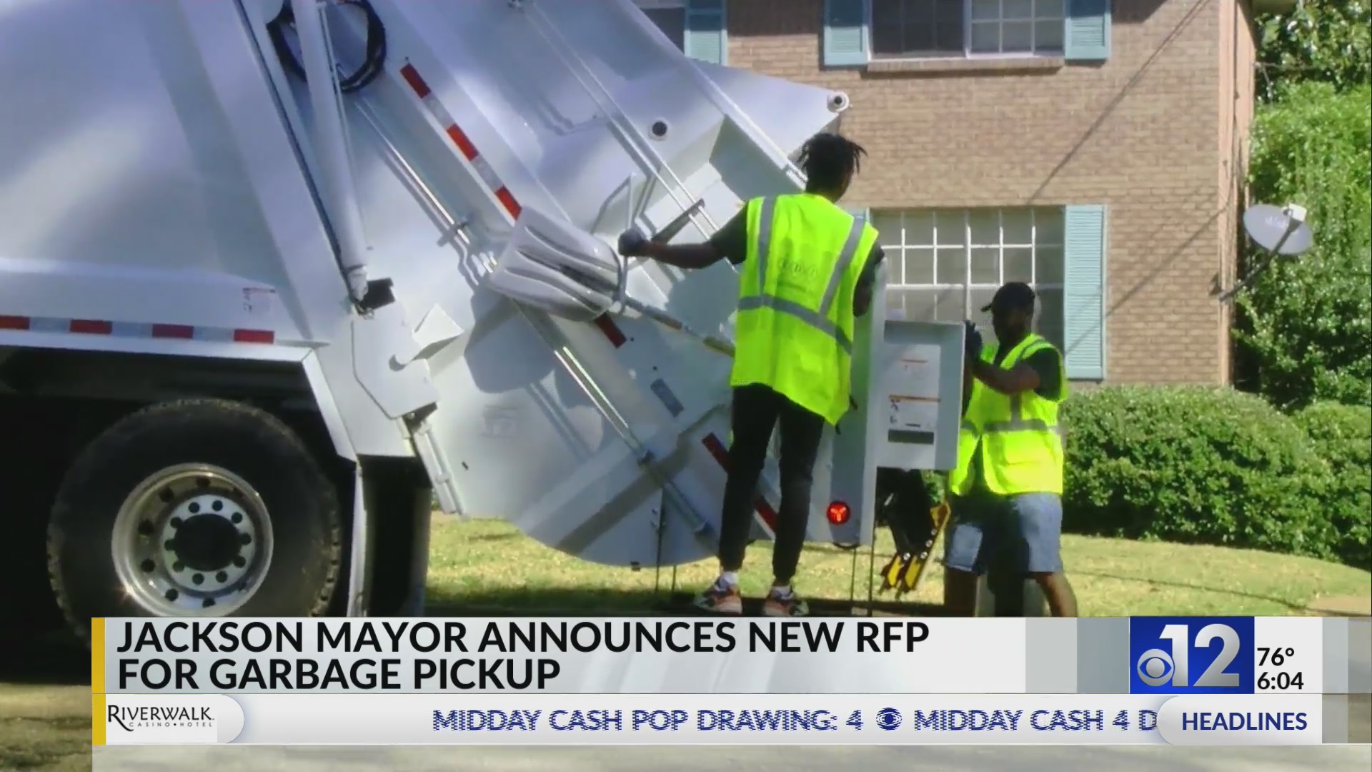 Jackson mayor announces new RFP for garbage pickup – WJTV