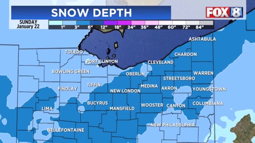 Sunday evening weather clickable – Fox 8 Cleveland WJW