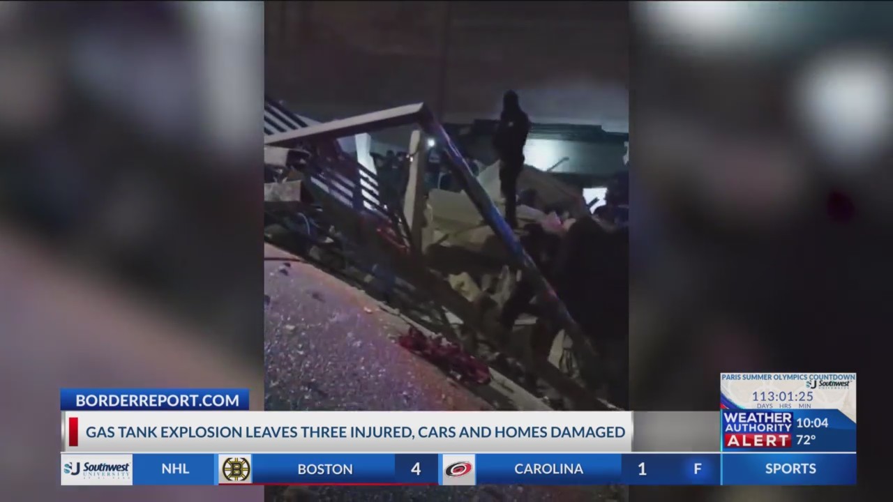 VIDEO: Gas tank explosion levels house, leaves three injured – WANE 15