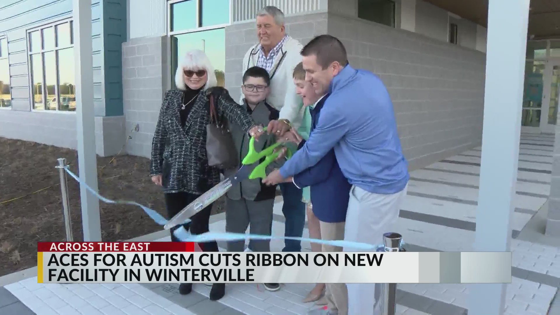 Aces for Autism holds ribbon cutting for grand opening of new facility ...