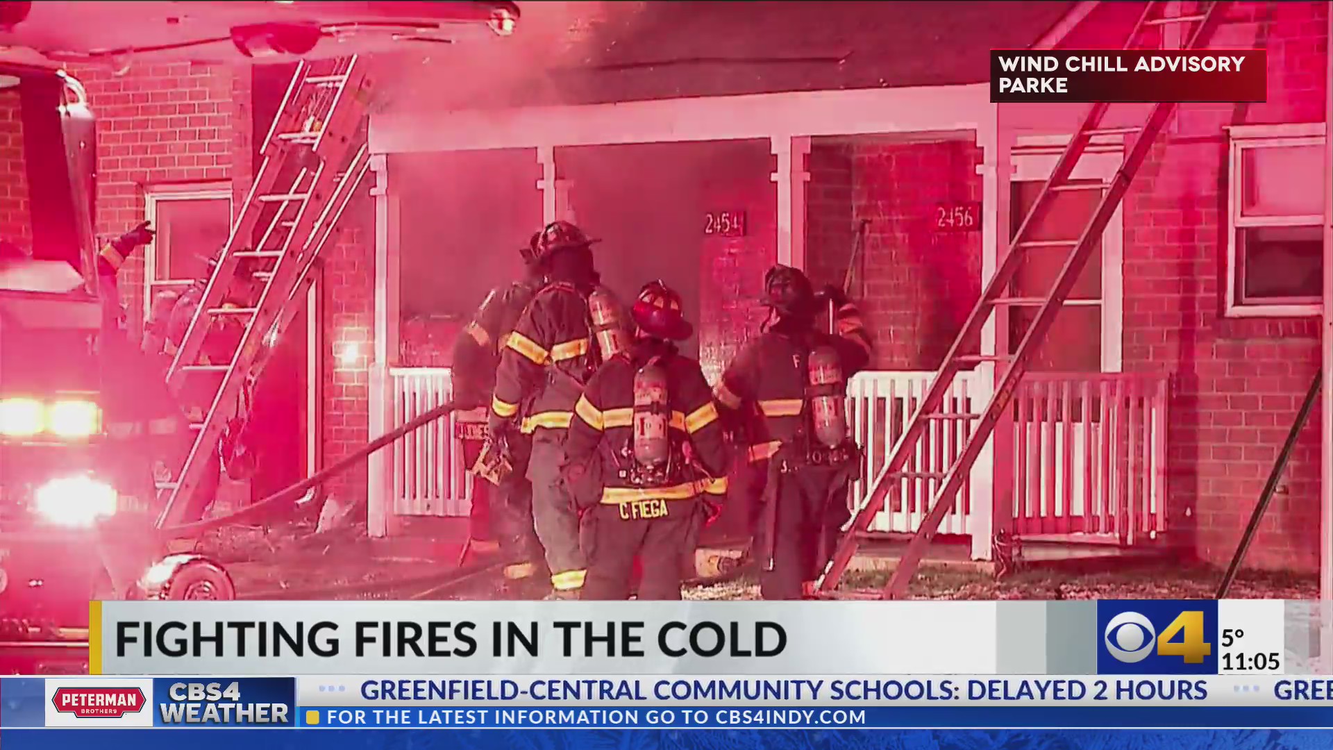 IFD firefighters battling fires in extreme cold – WTTV CBS4Indy