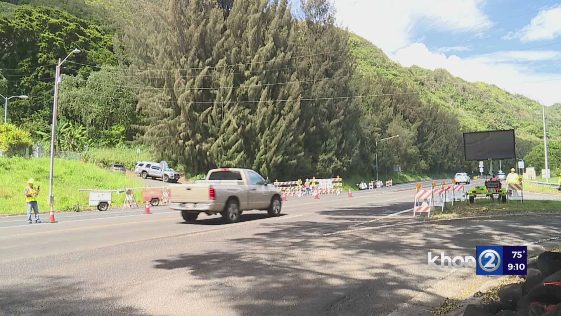 Drainage work to close Likelike Hwy, Honolulu bound lanes – KHON2