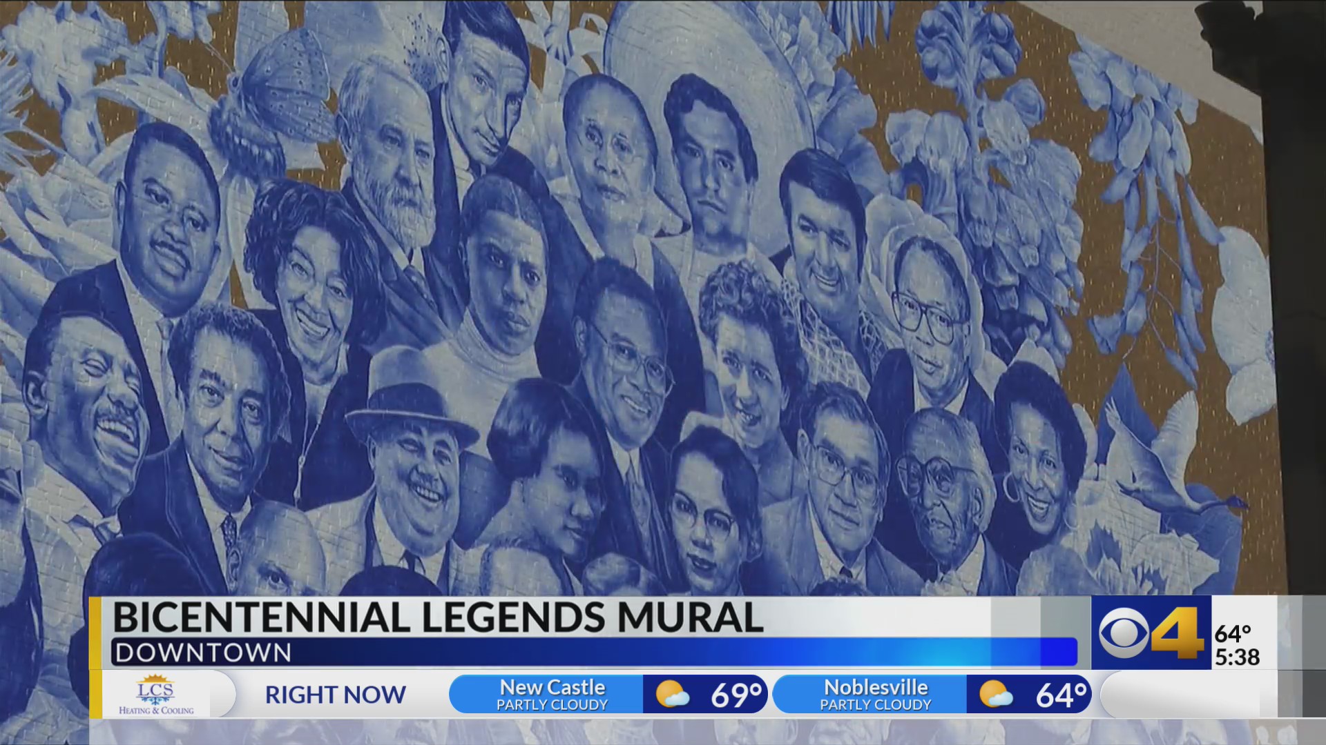 Final Bicentennial Legends mural is on display – WTTV CBS4Indy