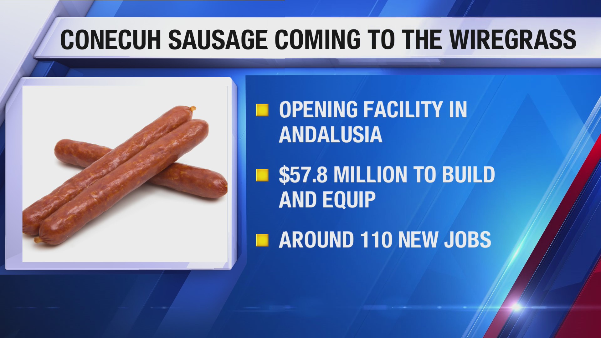 Alabama-based Conecuh Sausage is opening a second production facility ...