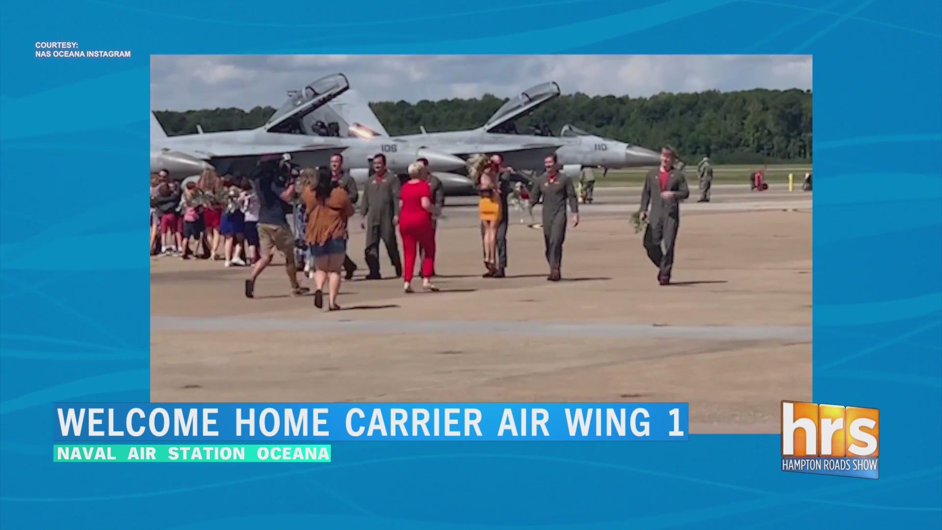Welcome Home Carrier Air Wing 1 – WAVY.com