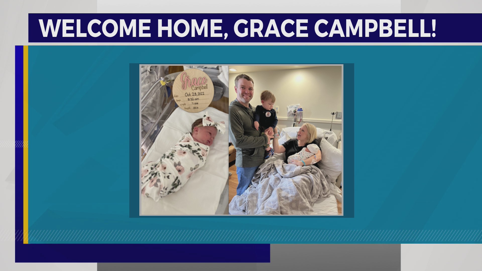 Welcome Home, Grace Campbell! – WJBF