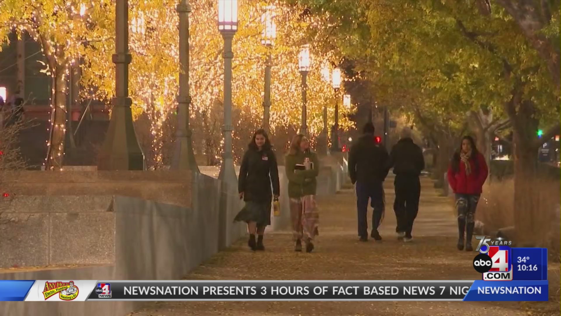 Temple Square Christmas lights return – ABC4 Utah