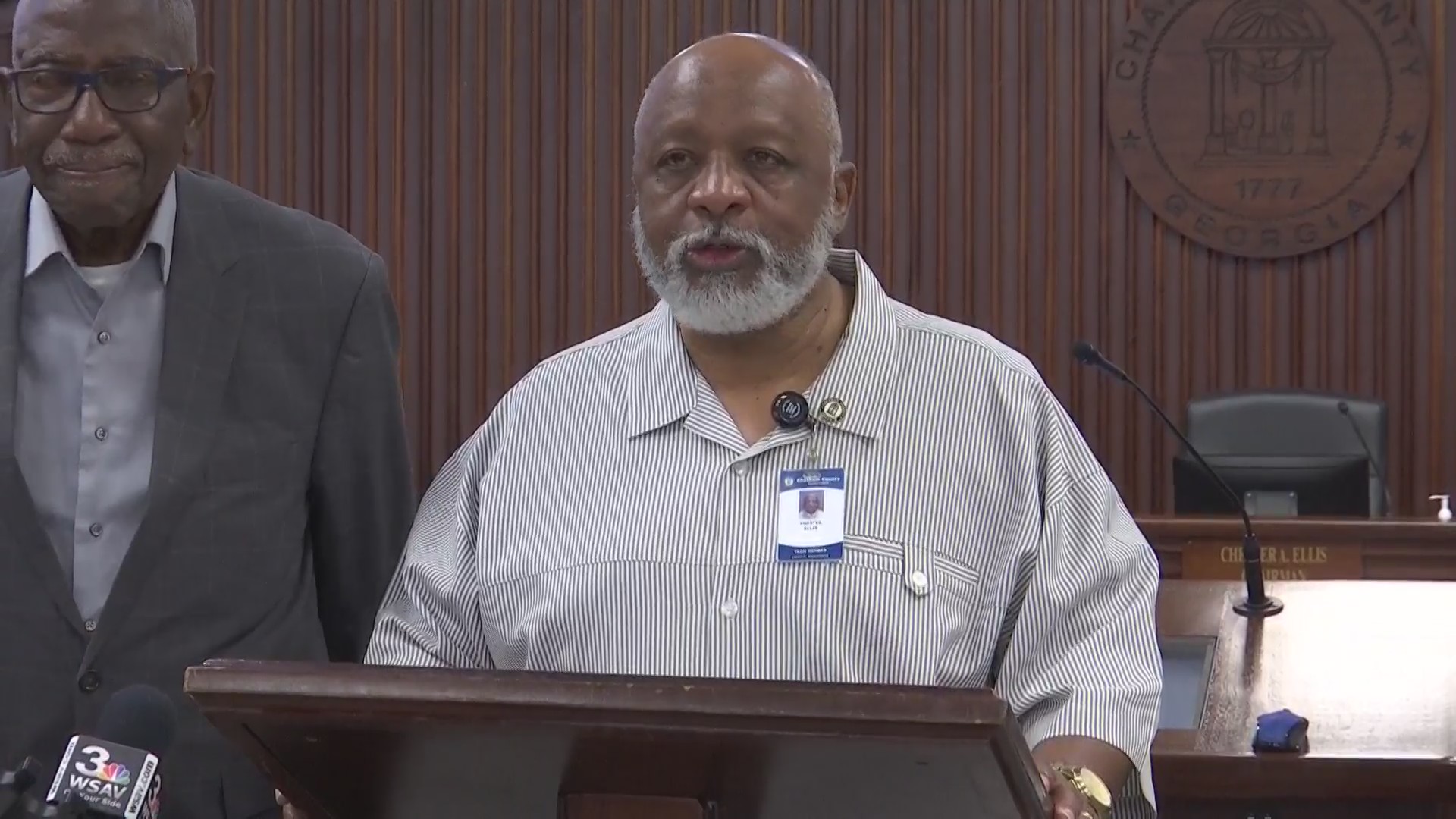 Chairman Ellis on death of Commissioner Rivers – WSAV-TV