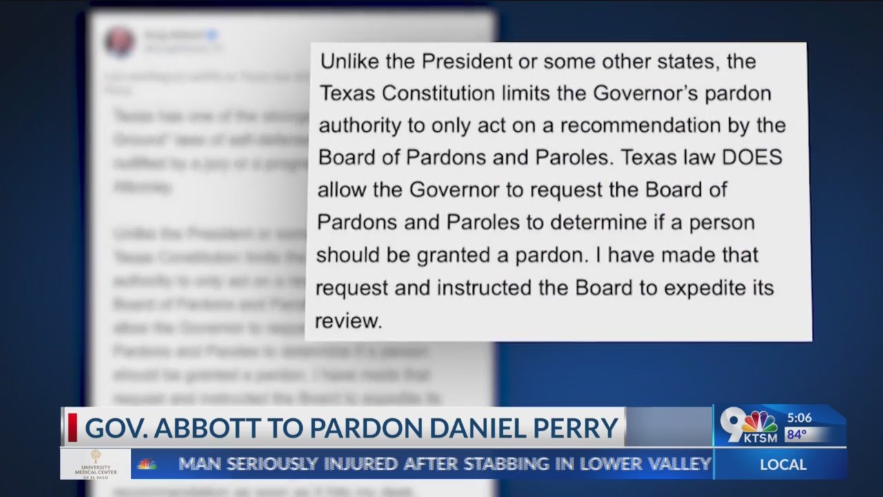 Abbott Perry pardon – KTSM 9 News