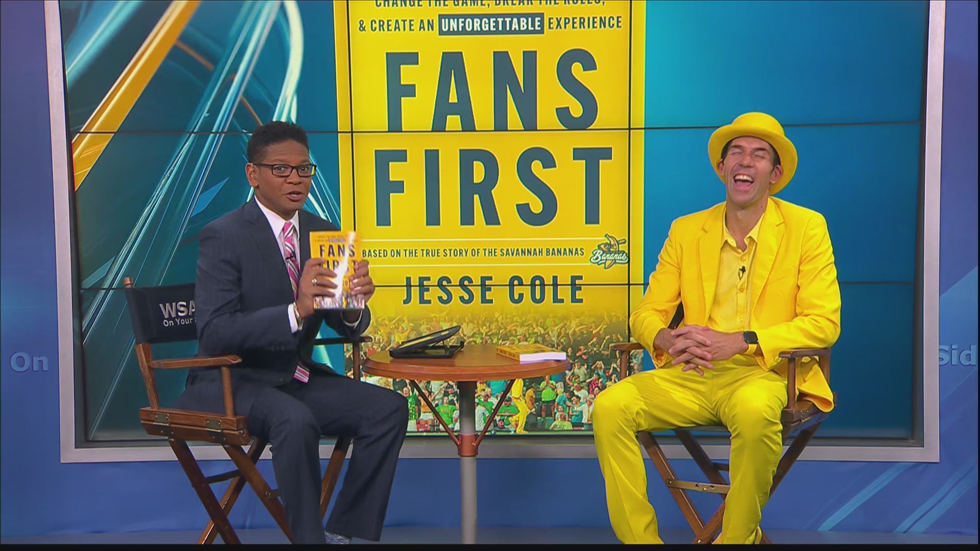 Savannah Bananas owner Jesse Cole talks about his new book on First ...
